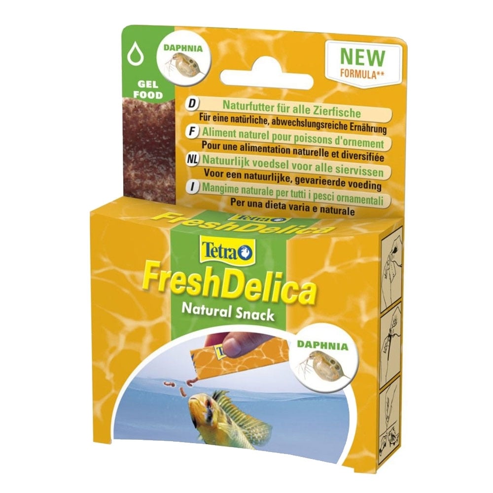 Tetra Fresh Delica Daphnia 16 X 3G - Pond Planet