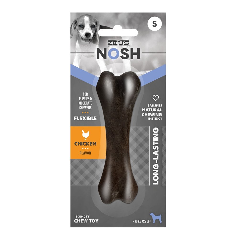 Zeus Nosh Flexible Chew Bone For Puppies Chicken Flavour - Pond Planet