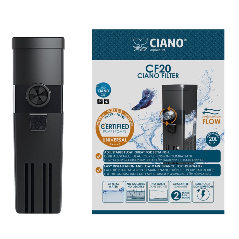 Ciano Cf20 Internal Power Filter - Pond Planet