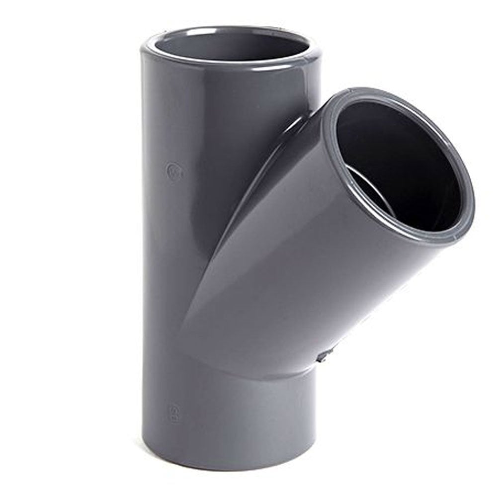 Pond Planet Pressure Pipe 45 Degree Tee Pieces - Pond Planet