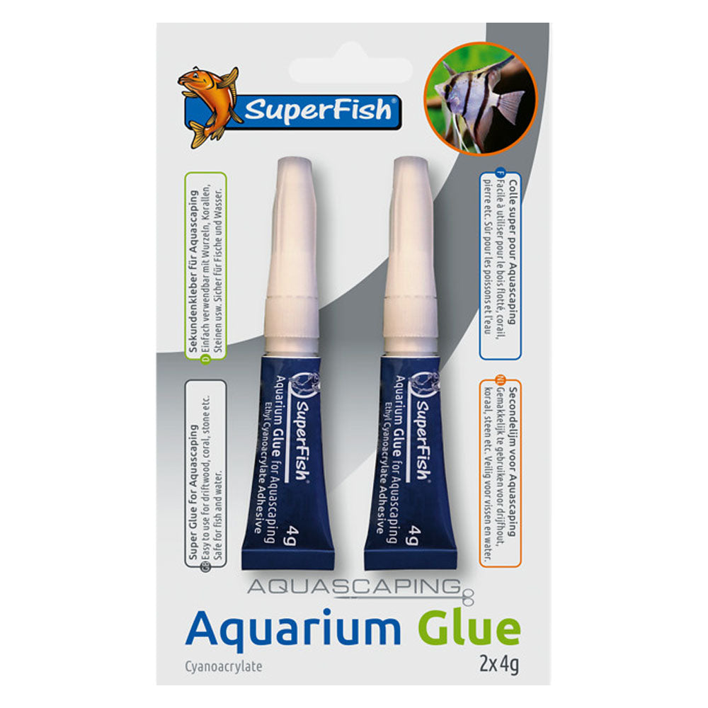 SuperFish Aquascaping Aquarium Glue 2 x 4g – Pond Planet