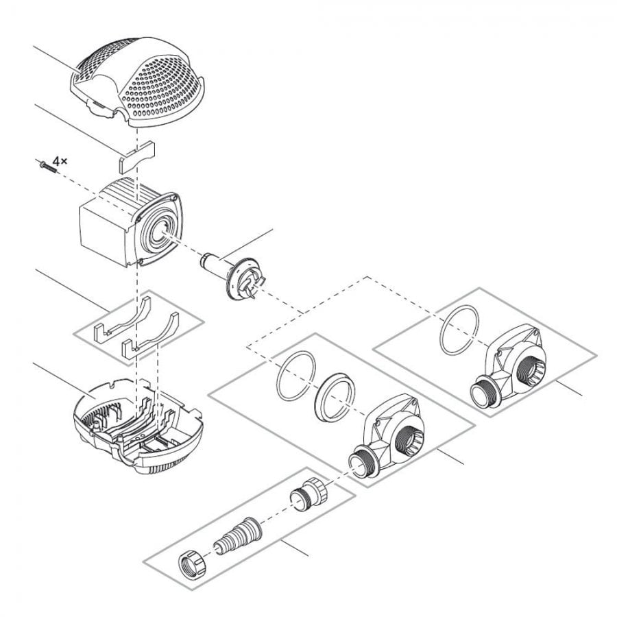 Pontec Pondomax Eco 8000 Spare Parts – Pond Planet