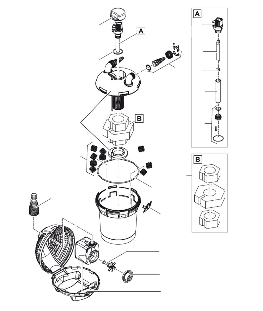 Pontec Pondopress 15000 Set Spare Parts – Pond Planet